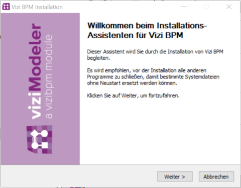 Installation Vizi Modeler für Microsoft Visio | Die BPMN Wissensbasis
